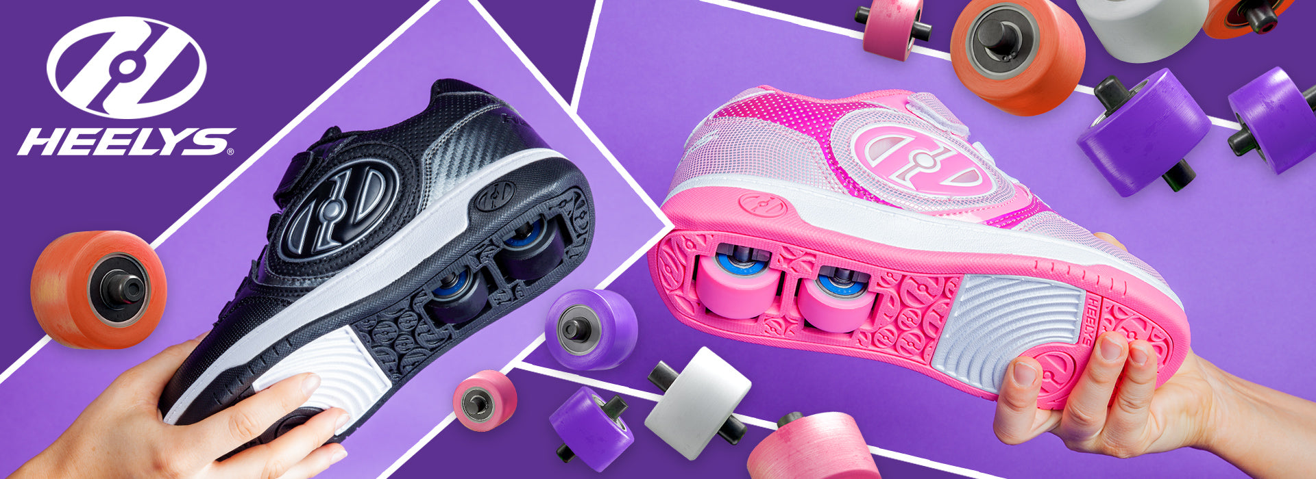 Heelys X2 Range - Two Wheeled Heelys for Boys and Girls - Skates World